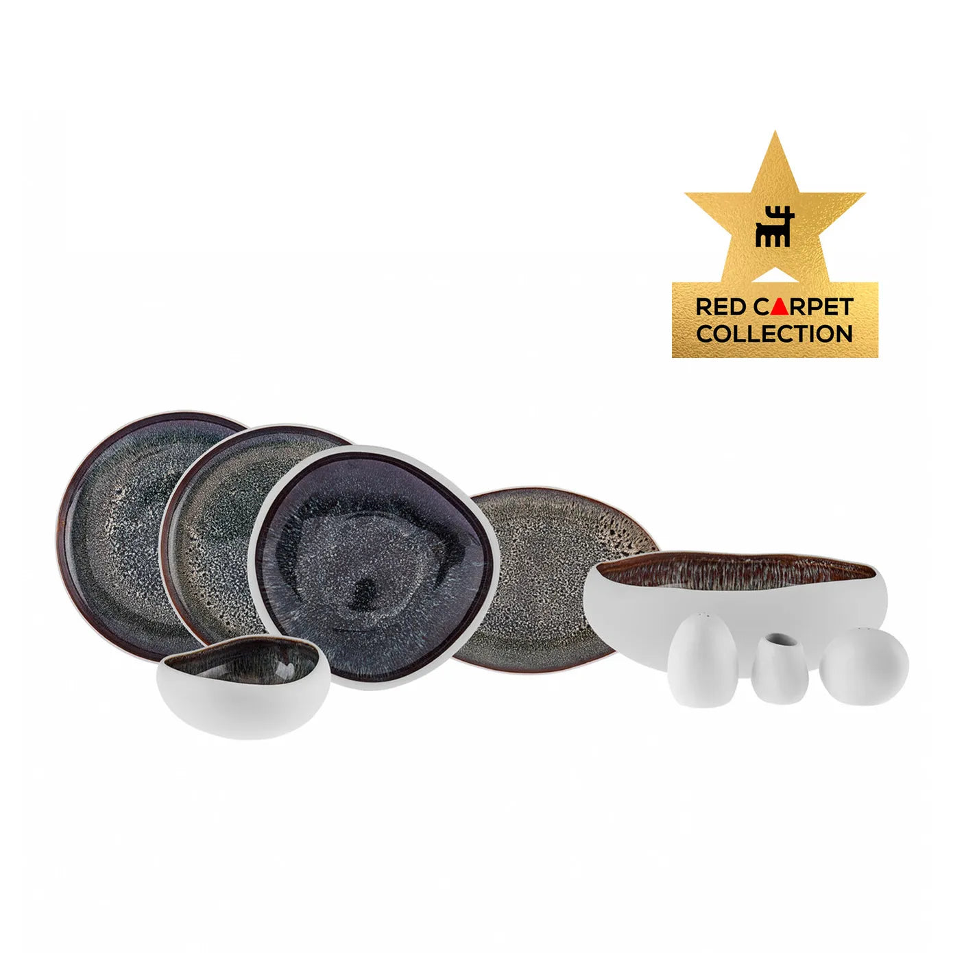 Karaca Red Carpet Collection Streamline New Galactic Dinnerware Set, 1 – Karaca Netherlands