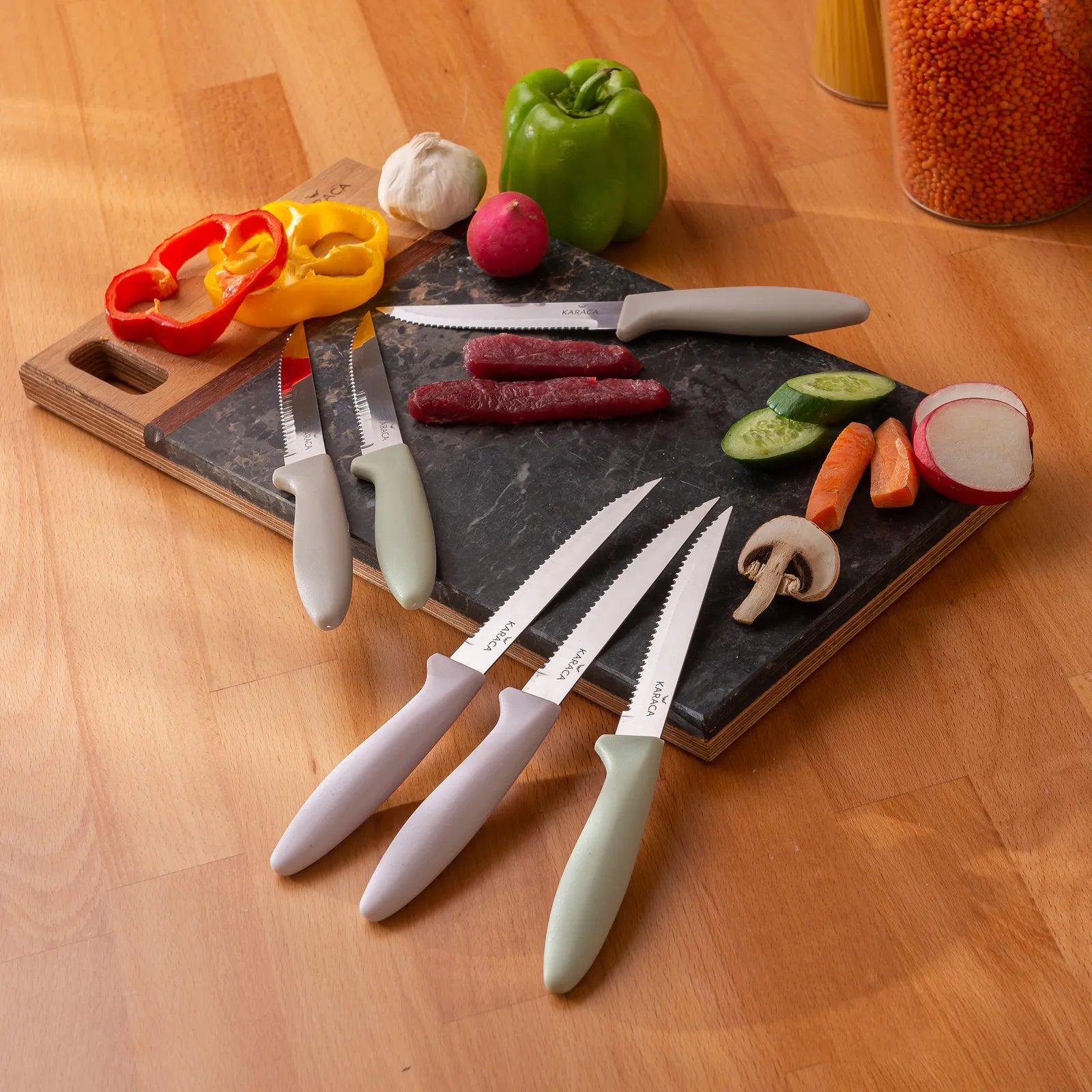 Karaca Swell 6 Piece Knife Set – Karaca Netherlands