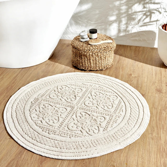 Karaca Home Vio Ivory Round 100x100 cm Rug – Karaca Netherlands