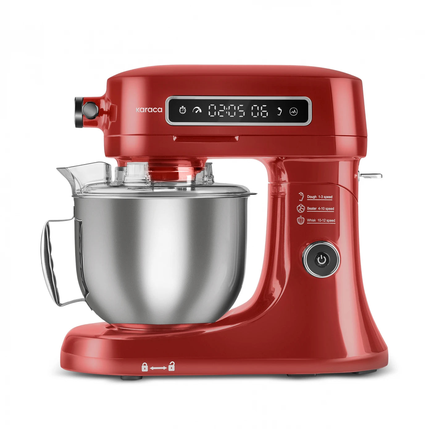 Karaca Pro Artisan Kitchen Chef with Digital Display 1600W Red – Karaca ...