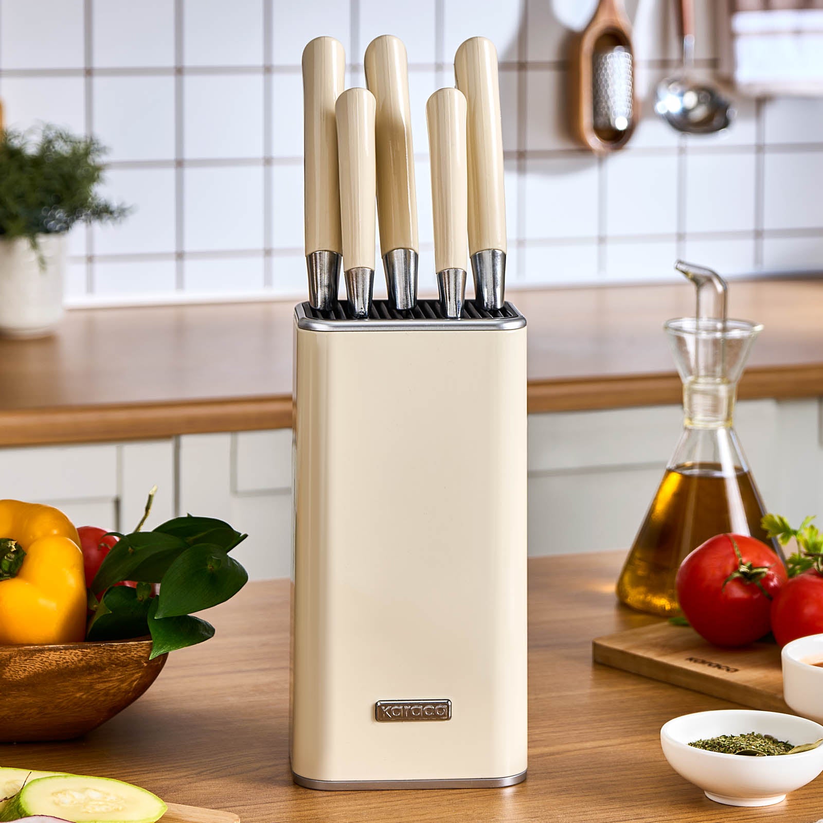 Karaca Mastersharp Knife Set White – Karaca Netherlands