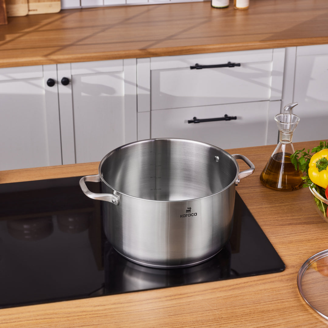 Karaca Elite, Steel Pot, 28cm – Karaca Netherlands