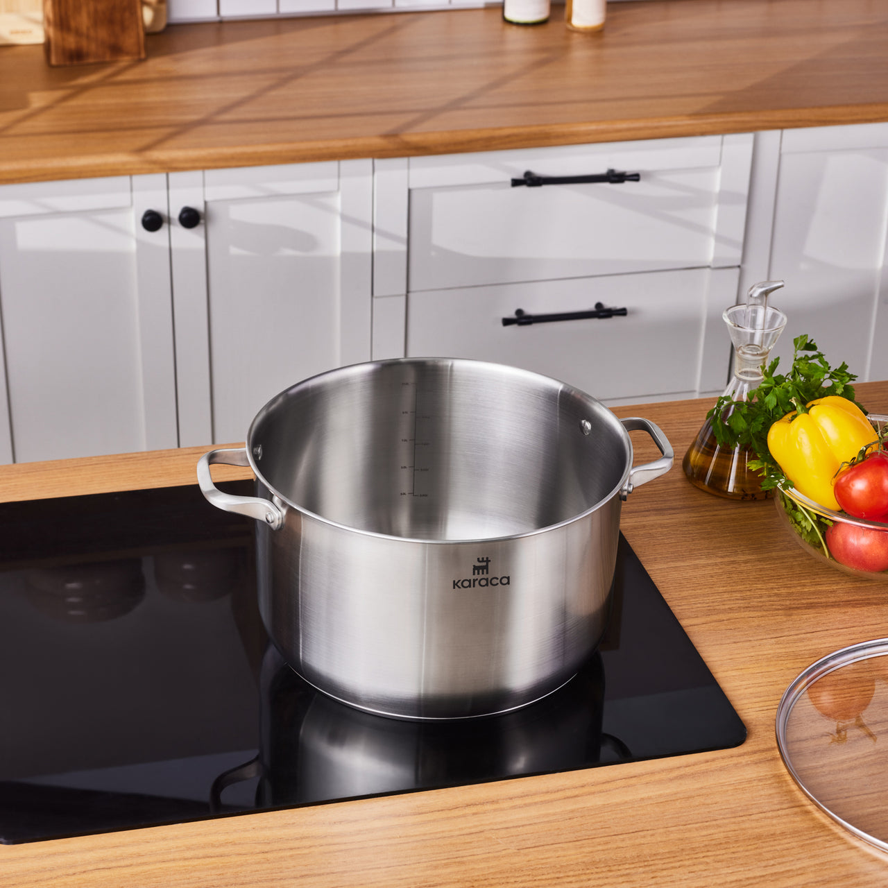 Karaca Elite, Steel Pot, 30cm, 12.3L – Karaca Netherlands