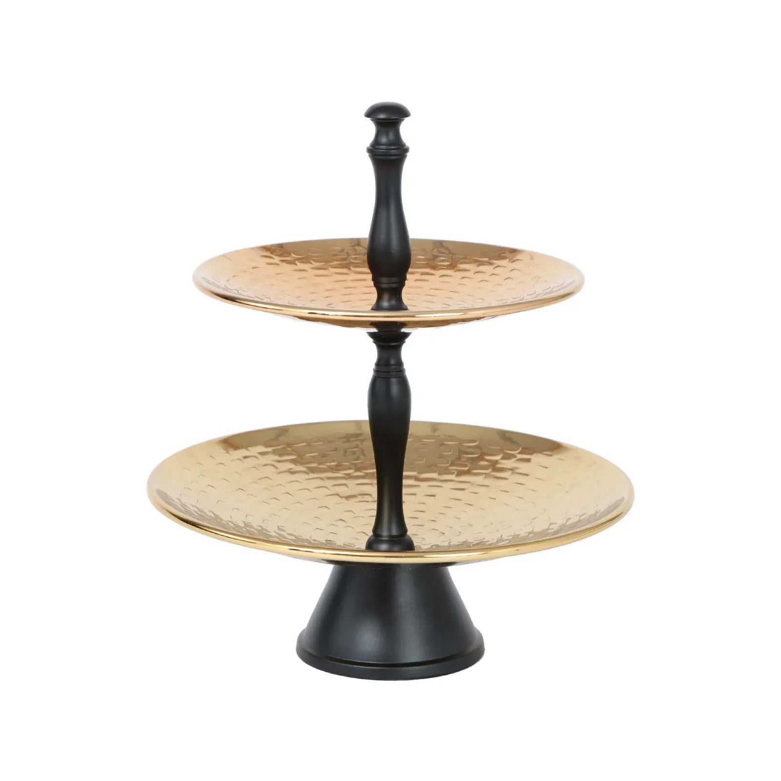 Karaca Home Moroccan 2-Tier Serving Stand Gold 25.5 x 30 cm – Karaca ...