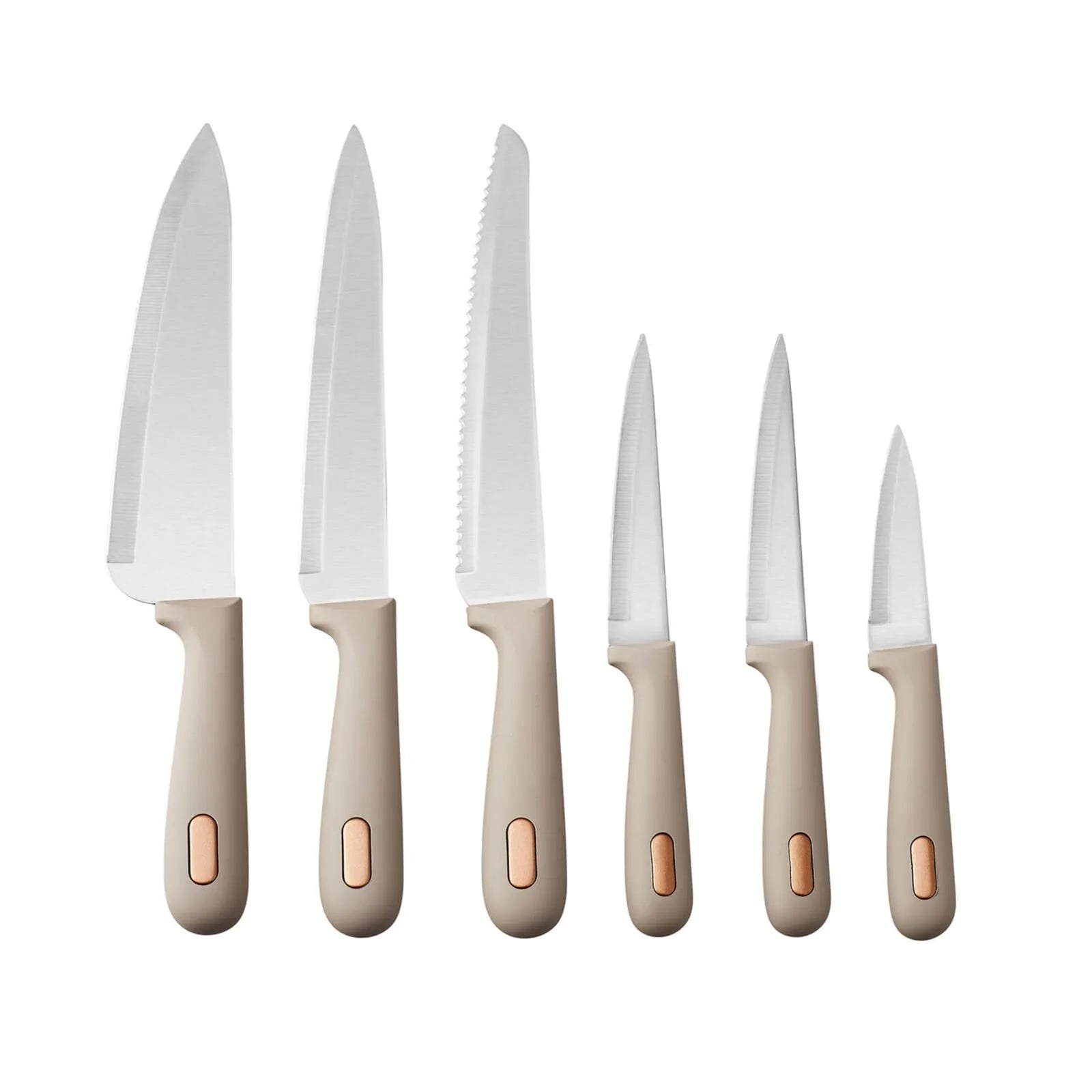 Karaca Sabrina Round 6 Piece Knife Set – Karaca Netherlands