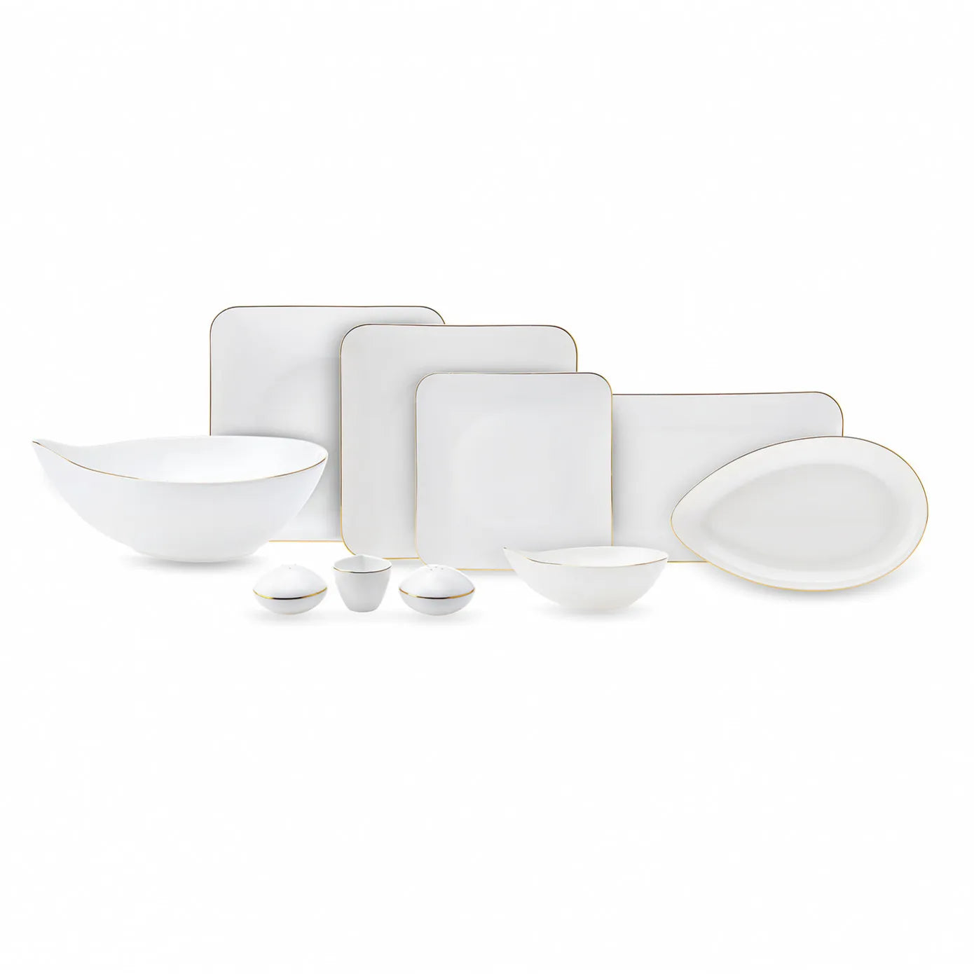 Karaca Elinor 30 Piece Gold Dinnerware Set for 6 Person – Karaca ...