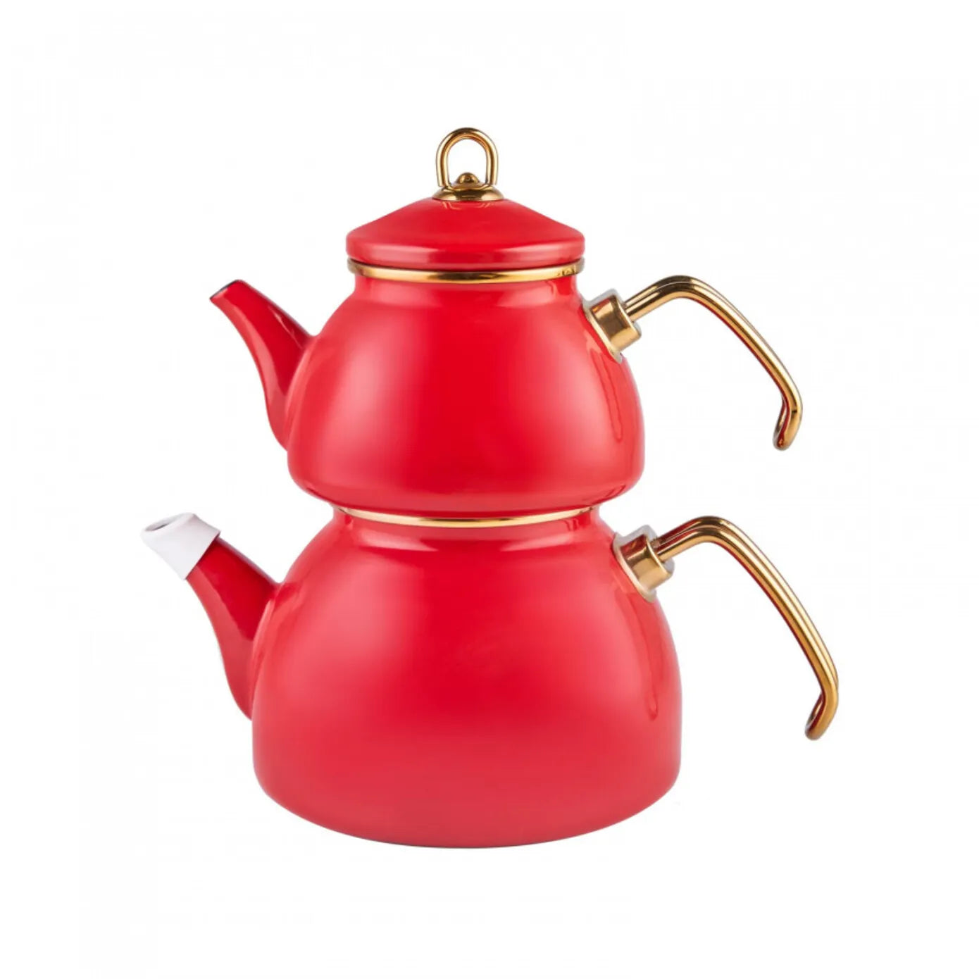 Karaca Retro Enamel Teapot Red – Karaca Netherlands