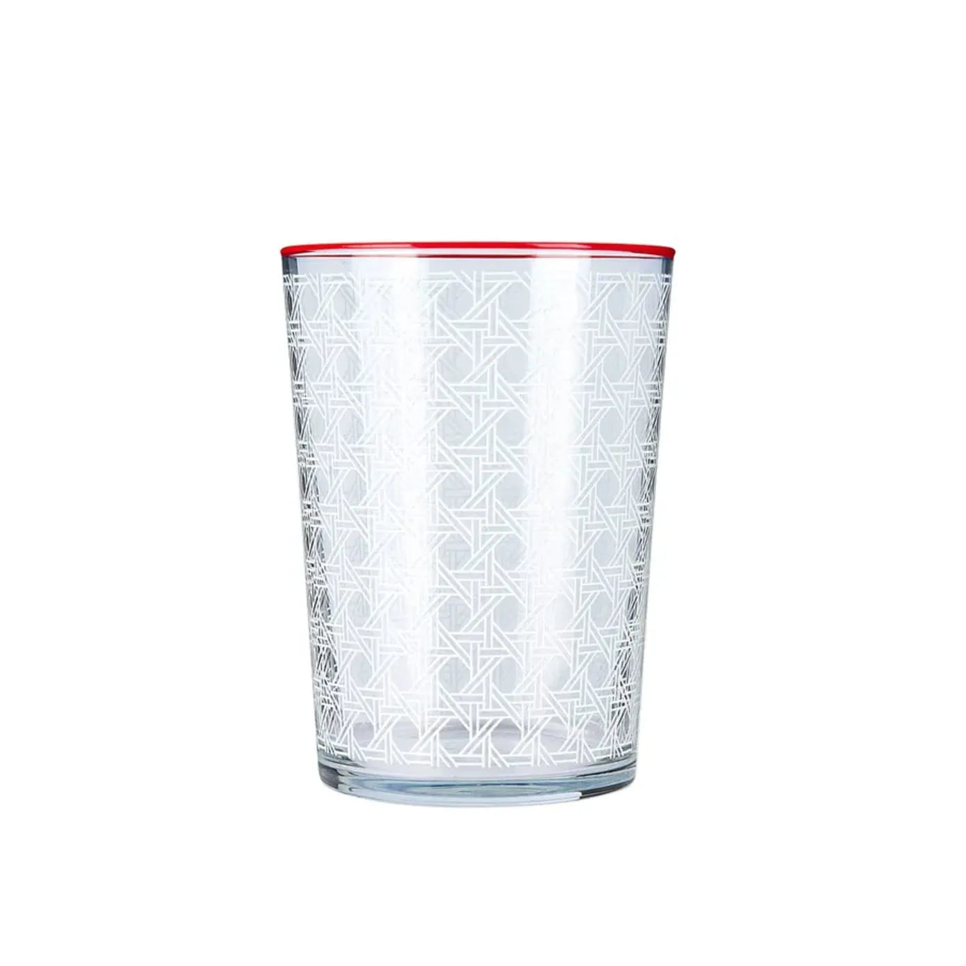 Karaca Blanco Water Glass Red – Karaca Netherlands