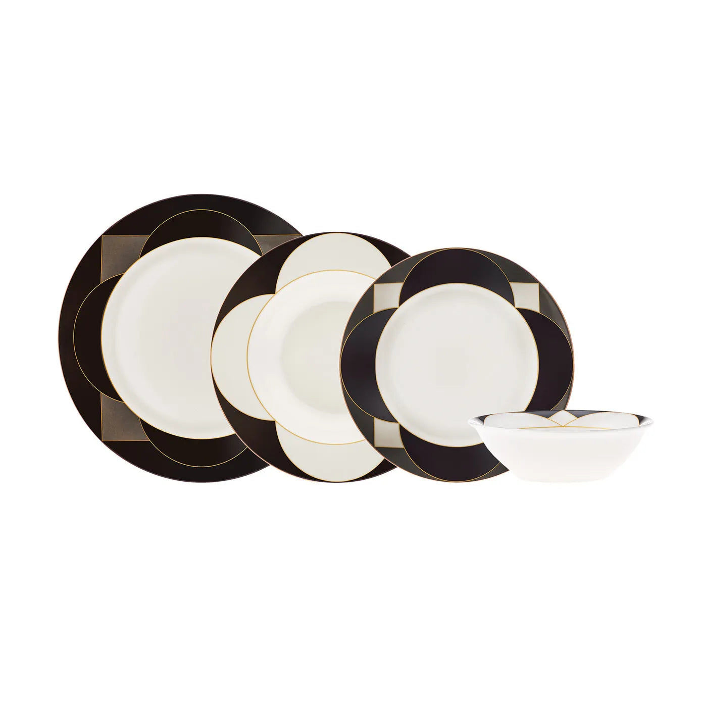 Karaca Lucero Dinnerware Set, 24-Piece, 6 Persons, Porcelain – Karaca ...