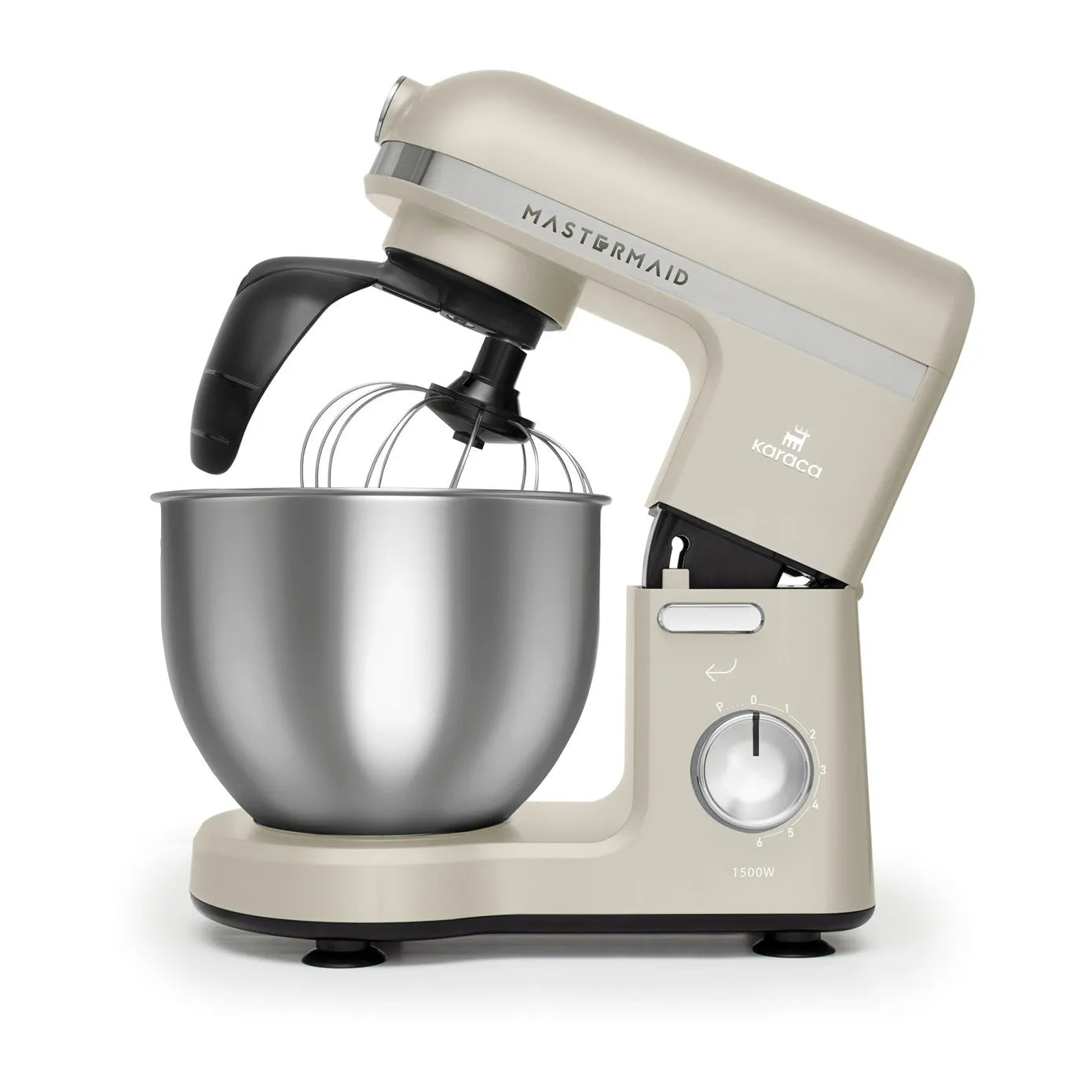Karaca Mastermaid Chef Pro Dual Arm Kitchen Chef Iconic Beige, 5L, 150 ...