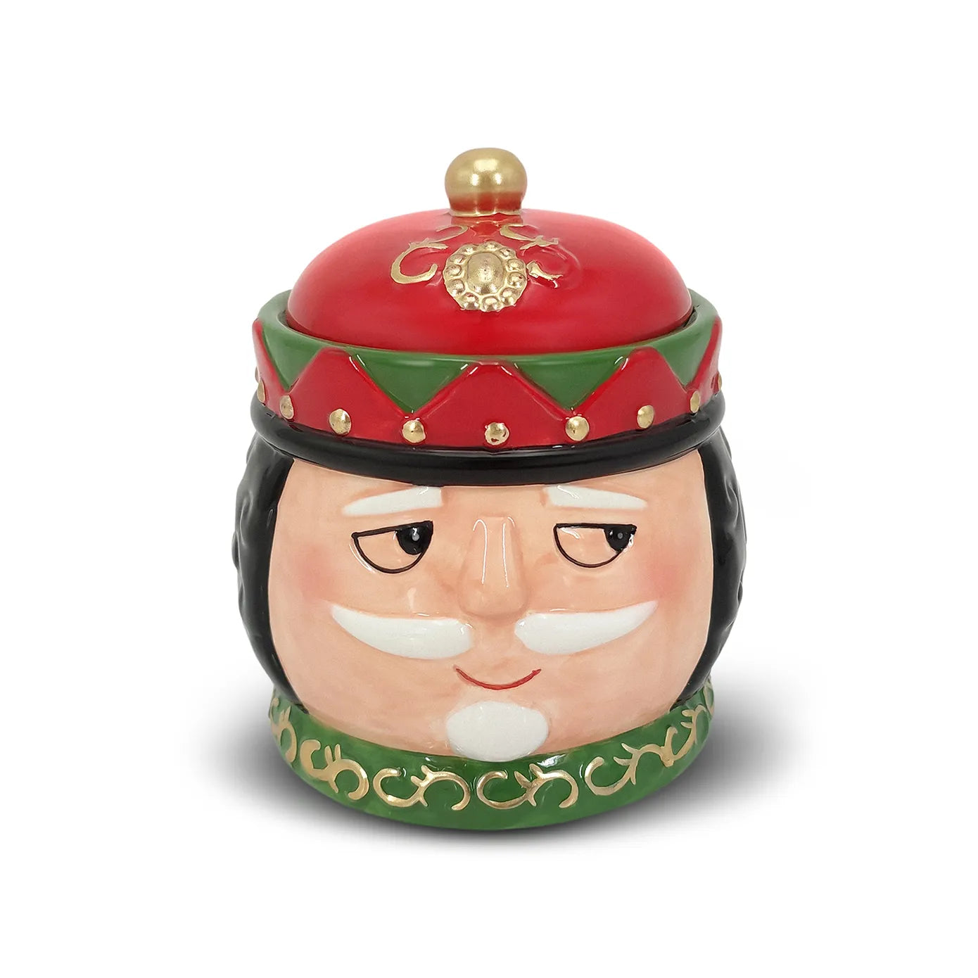 Karaca Christmas Nutcracker Storage Container Green – Karaca Netherlands