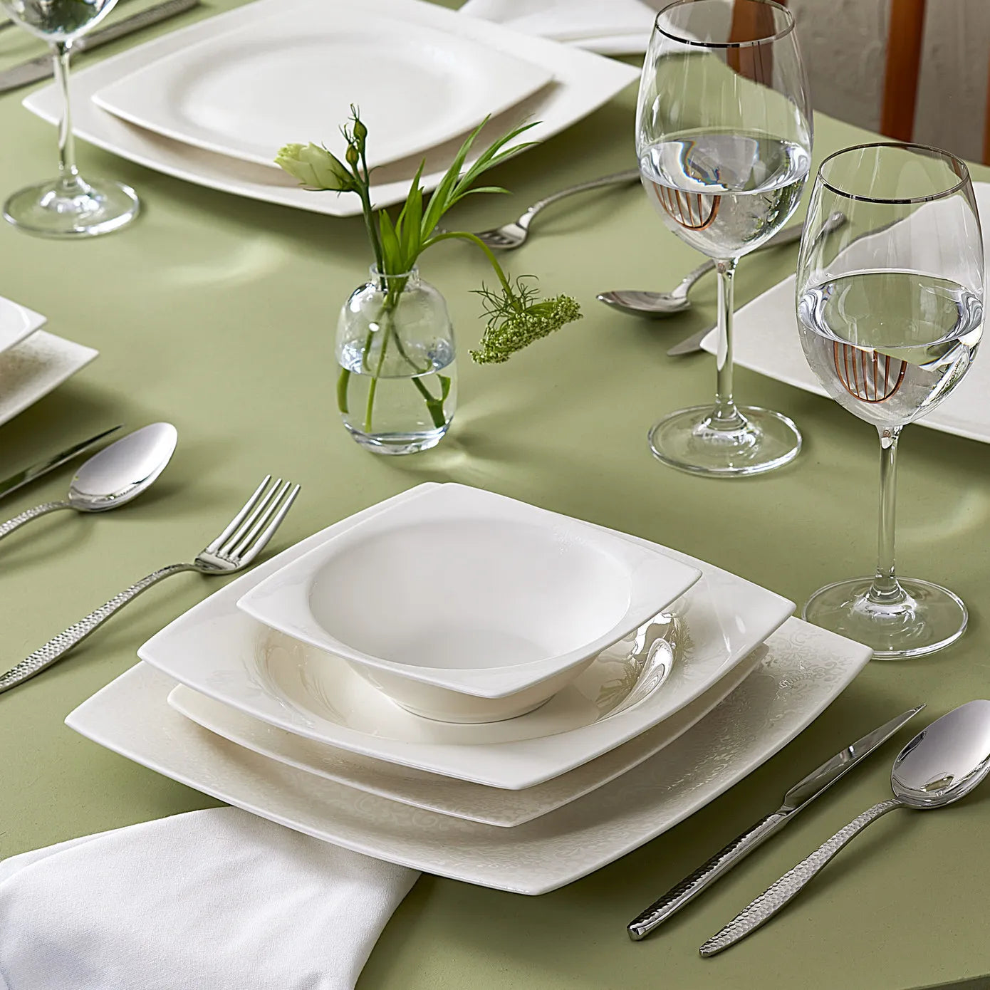 Karaca New Flava 6 Person Dinnerware Set, 24 Piece, Porcelain – Karaca ...