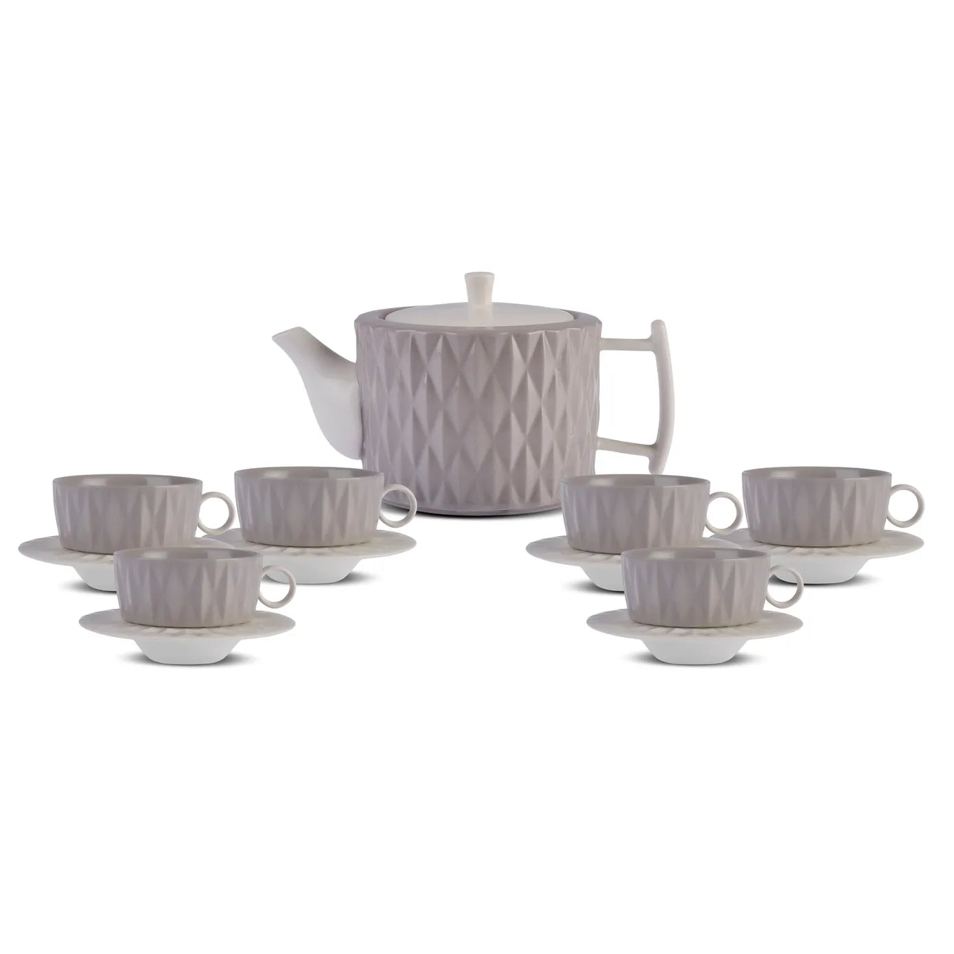 Karaca Miu Tea Set for 6 Person, 13 Piece – Karaca Netherlands
