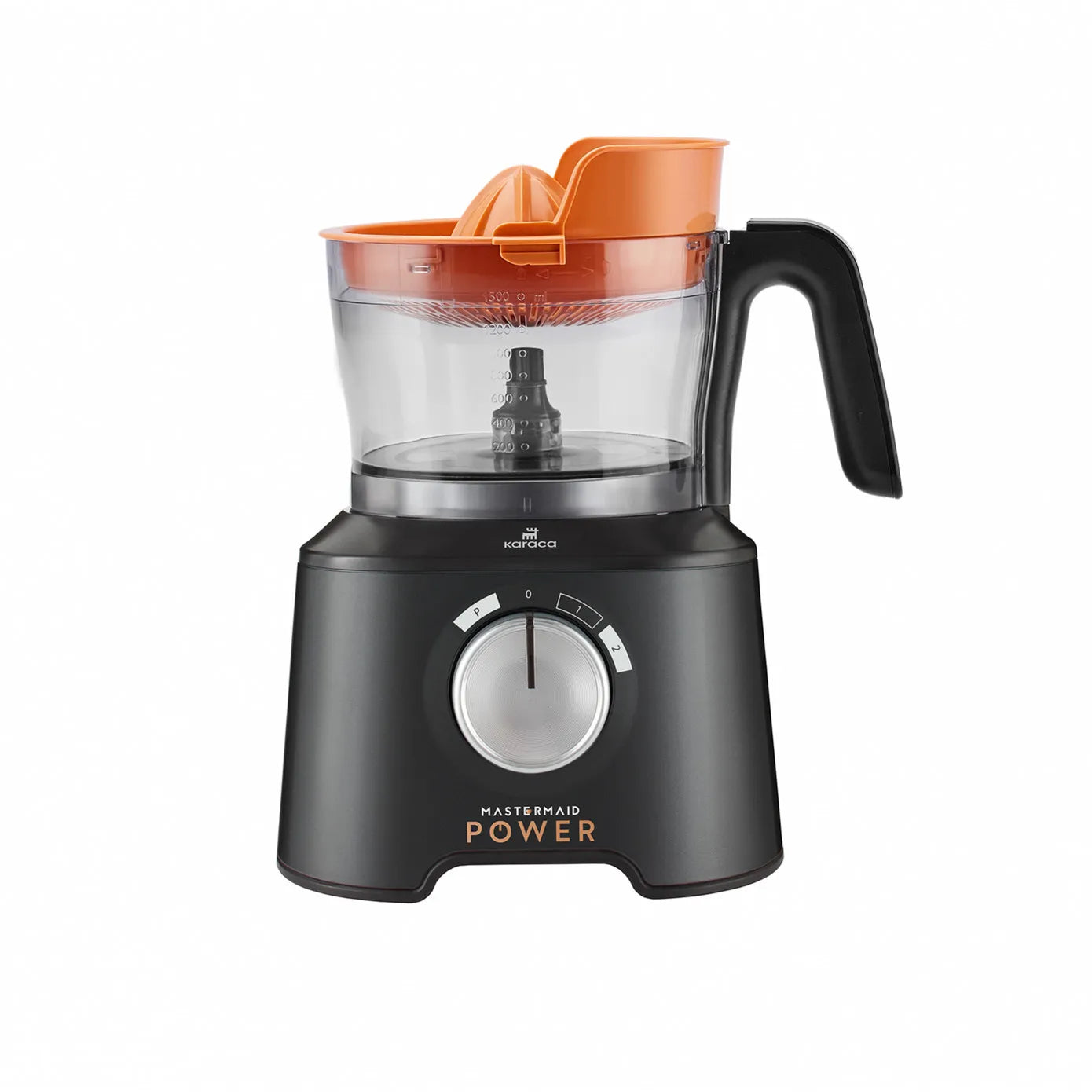 Karaca Mastermaid Power Max 11 in 1 Kitchen Robot Shiny Black, 2500W ...